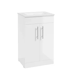 Strata Vanity Unit with Basin | 50cm & 60cm | Floorstanding or Wall ...